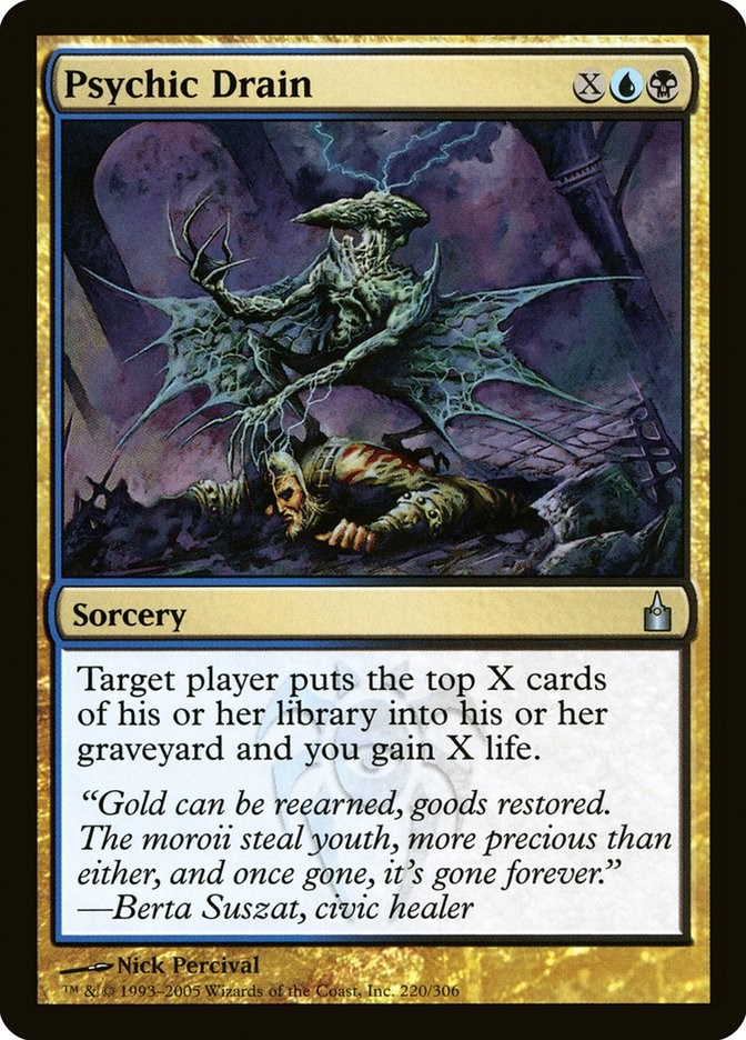 Psychic Drain - Ravnica: City of Guilds - Magic: The Gathering
