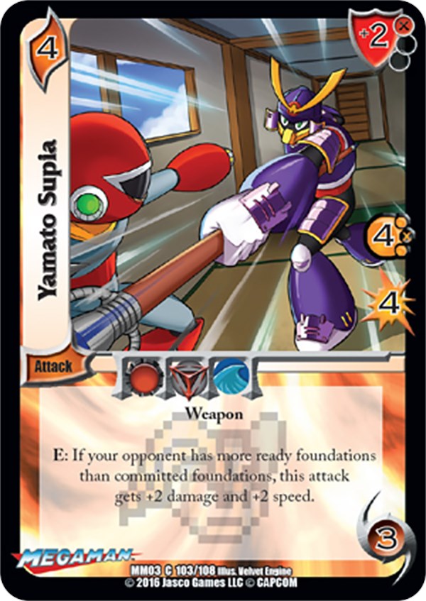 Yamato Supia - Mega Man: Battle for Power - UniVersus