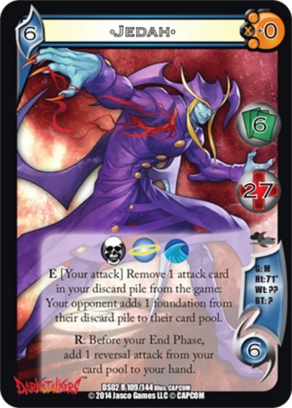 Jedah - Darkstalkers: Warriors of the Night - UniVersus