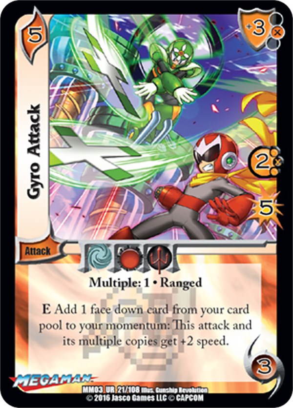 Gyro Attack - Mega Man: Battle for Power - UniVersus