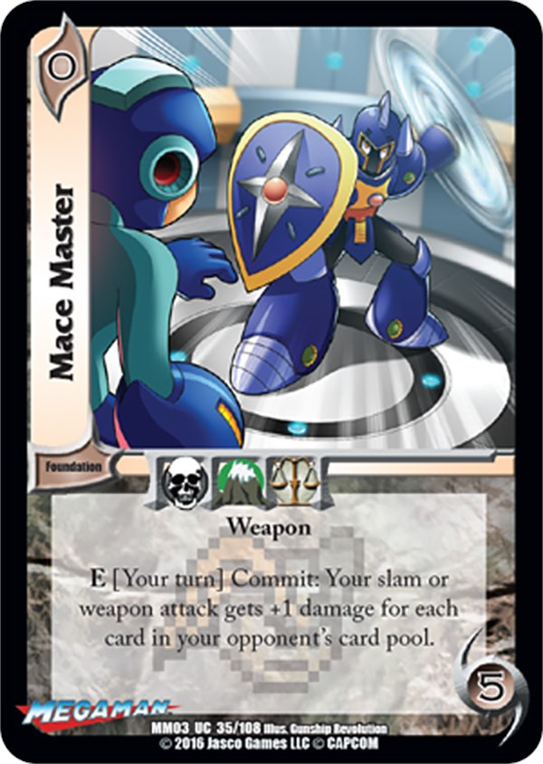 Mace Master - Mega Man: Battle for Power - UniVersus