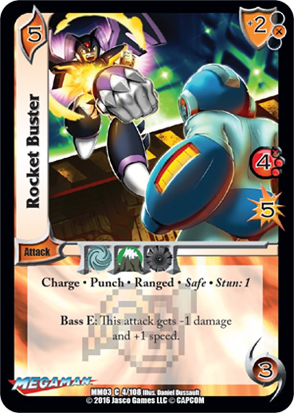 Rocket Buster - Mega Man: Battle for Power - UniVersus