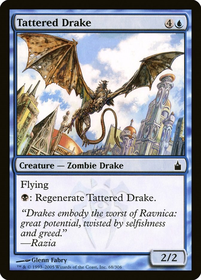 Tattered Drake - Ravnica: City of Guilds - Magic: The Gathering