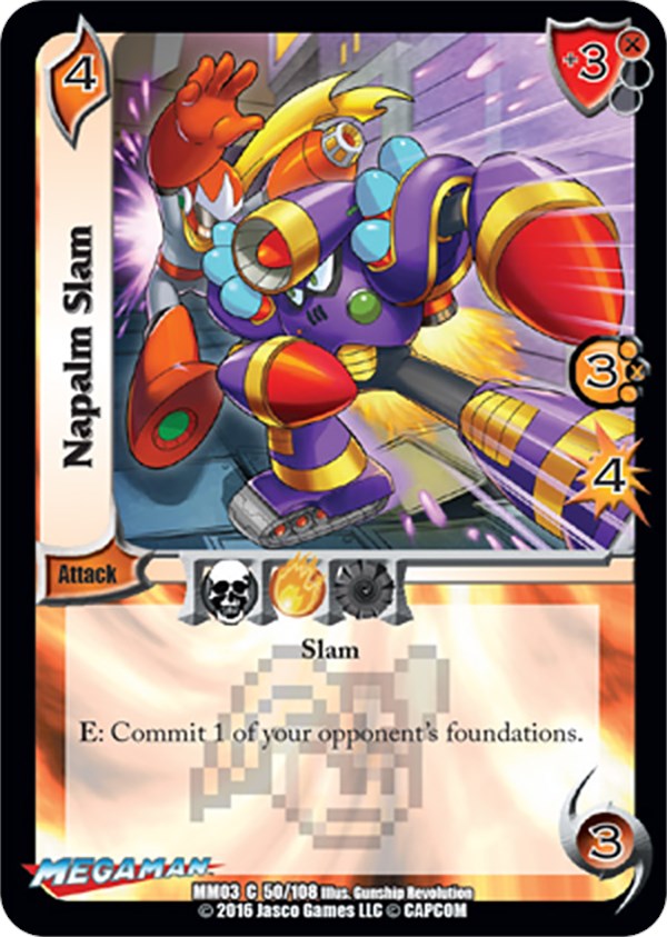 Napalm Slam - Mega Man: Battle for Power - UniVersus