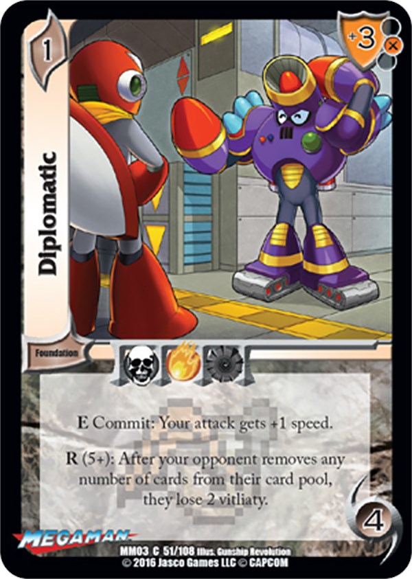 Diplomatic - Mega Man: Battle for Power - UniVersus