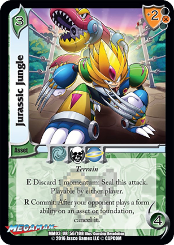 Jurassic Jungle - Mega Man: Battle for Power - UniVersus