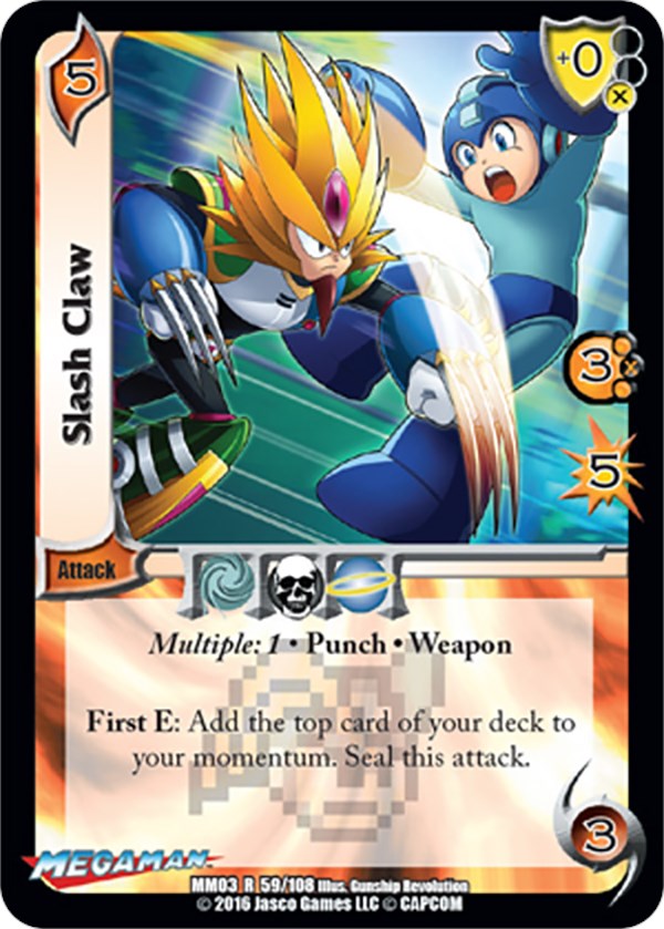 Slash Claw - Mega Man: Battle for Power - UniVersus