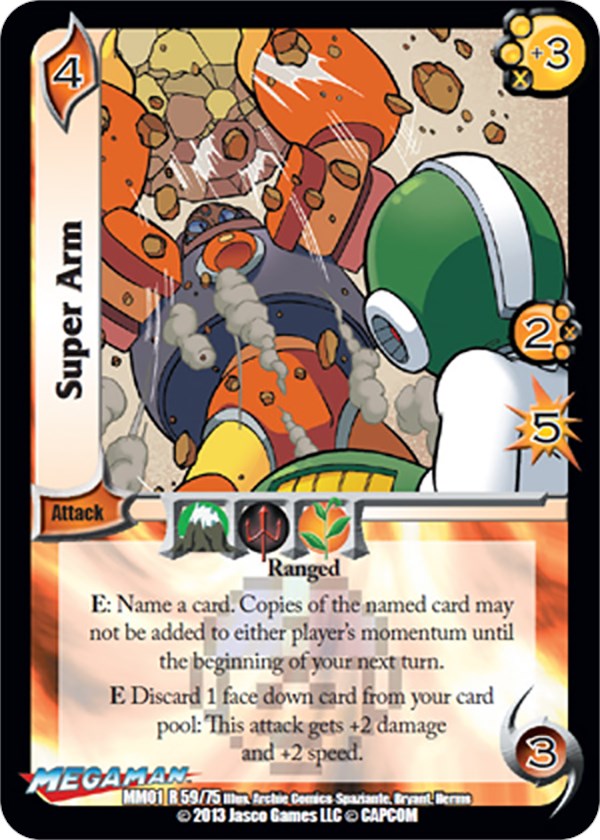 Super Arm - Mega Man: Collector's Tins - UniVersus
