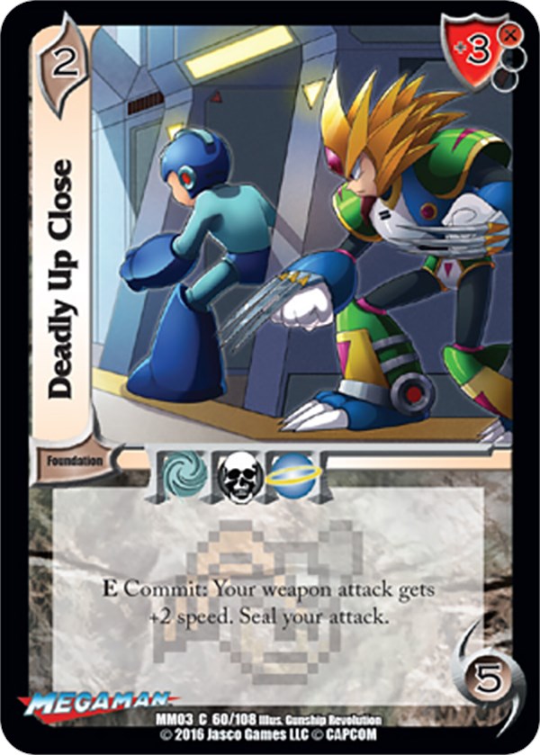 Deadly Up Close - Mega Man: Battle for Power - UniVersus