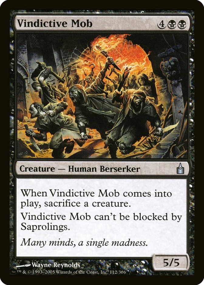 Vindictive Mob - Ravnica: City of Guilds - Magic: The Gathering