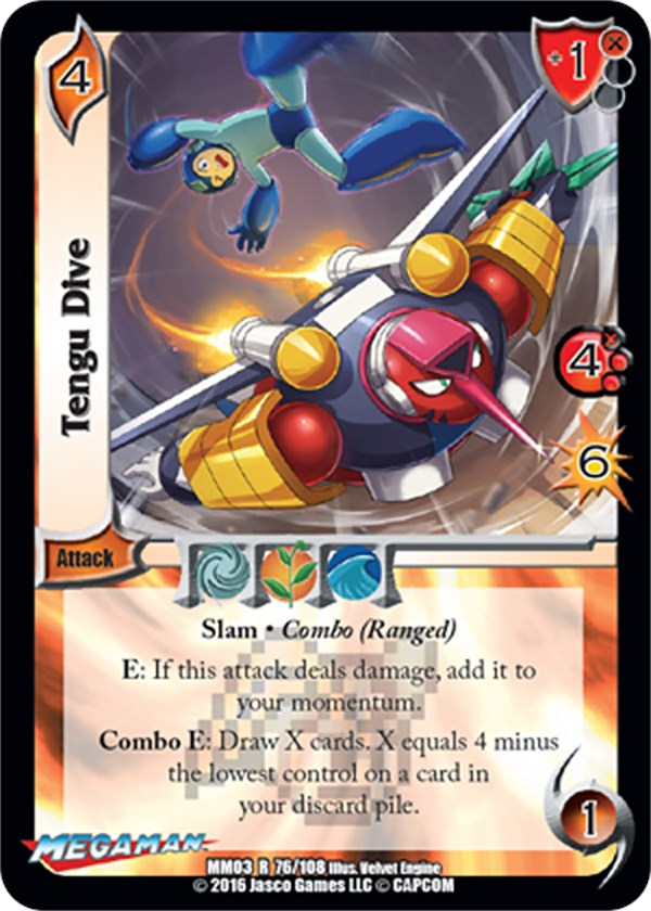 Tengu Dive - Mega Man: Battle for Power - UniVersus