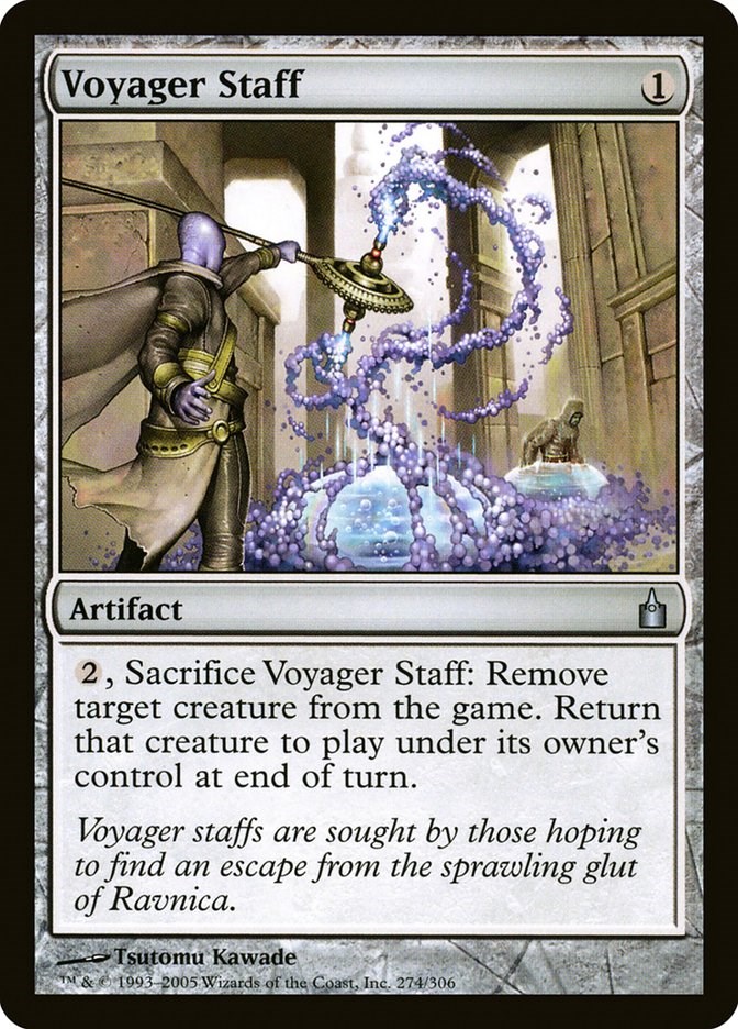 Voyager Staff - Ravnica: City of Guilds - Magic: The Gathering