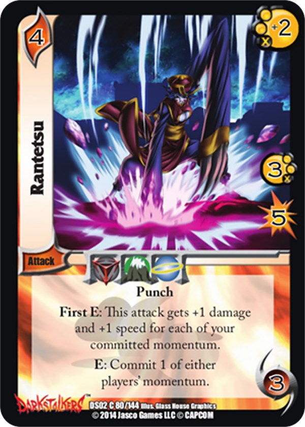 Rantetsu - Darkstalkers: Warriors of the Night - UniVersus