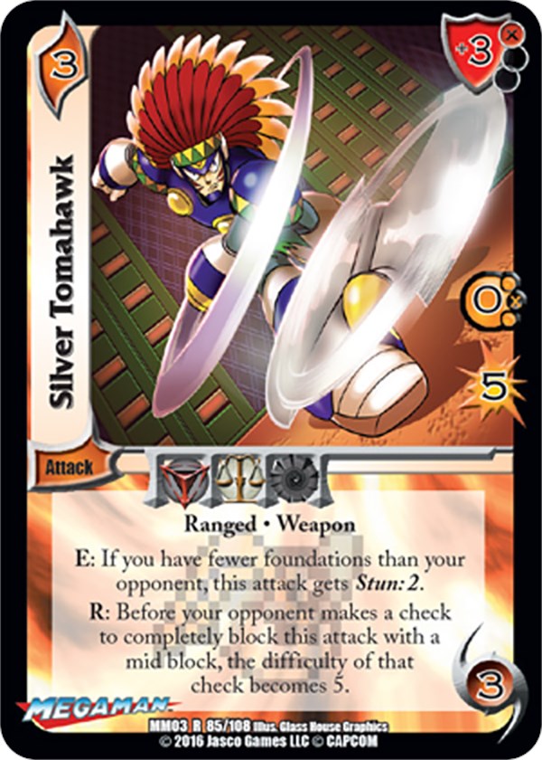 Silver Tomahawk - Mega Man: Battle for Power - UniVersus
