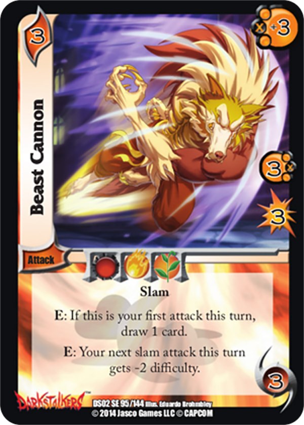 Beast Cannon - Darkstalkers: Warriors of the Night - UniVersus