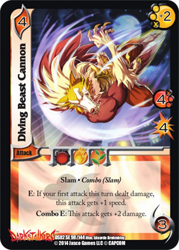 Diving Beast Cannon - Darkstalkers: Warriors of the Night - UniVersus