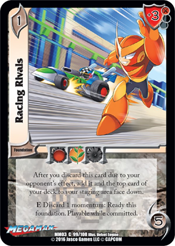 Racing Rivals - Mega Man: Battle for Power - UniVersus