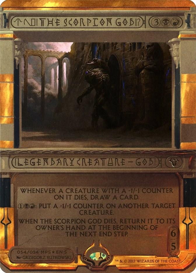 The Scorpion God - Masterpiece Series: Amonkhet Invocations - Magic ...
