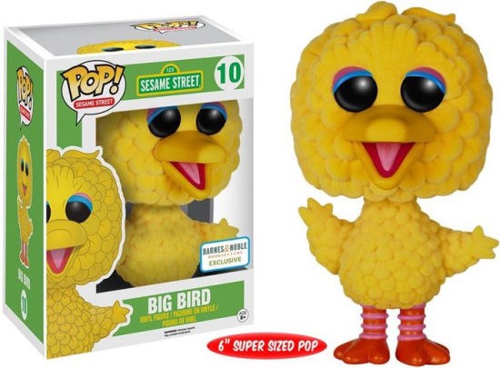 Big Bird (Flocked) Super Sized 6" - Pop! Vinyl - Funko
