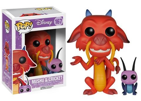 Mulan: Mushu and Cricket - Pop! Vinyl - Funko