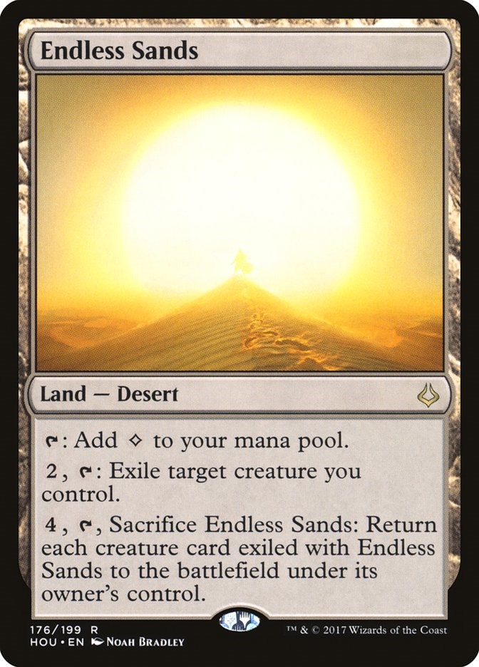 Endless Sands - Hour of Devastation - Magic: The Gathering