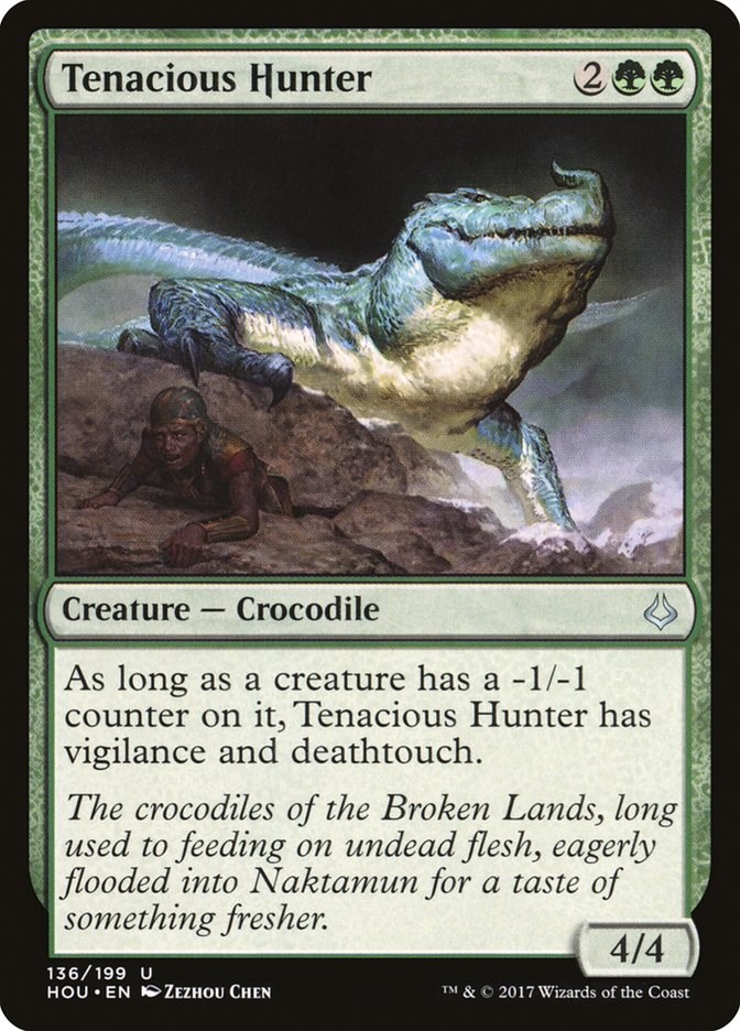 Tenacious Hunter - Hour of Devastation - Magic: The Gathering
