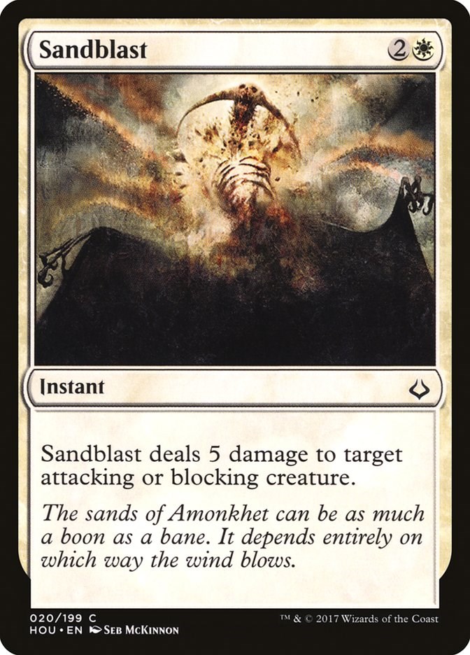 Sandblast - Hour of Devastation - Magic: The Gathering