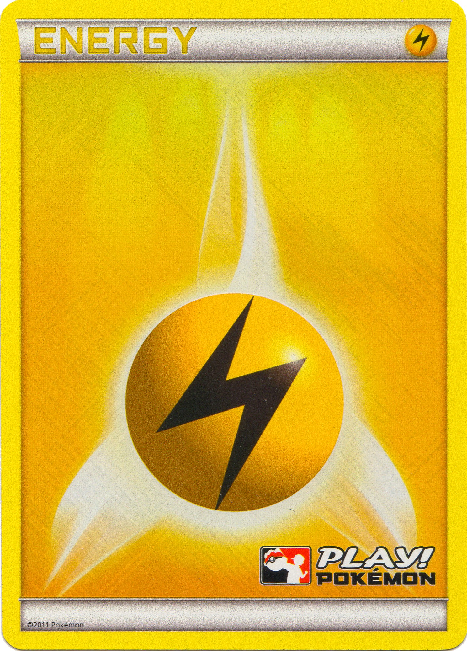 Lightning Energy (2011 Play! Pokemon) - League & Championship Cards ...