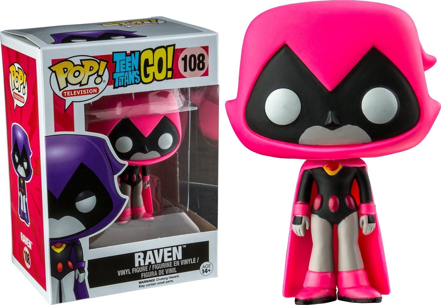 Teen Titans Go!: Raven (Pink) - Pop! Vinyl - Funko