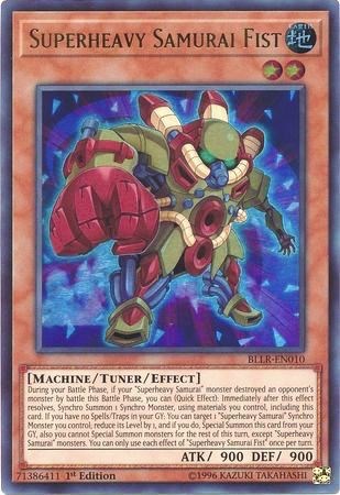 Superheavy Samurai Fist - Battles of Legend: Light's Revenge - YuGiOh