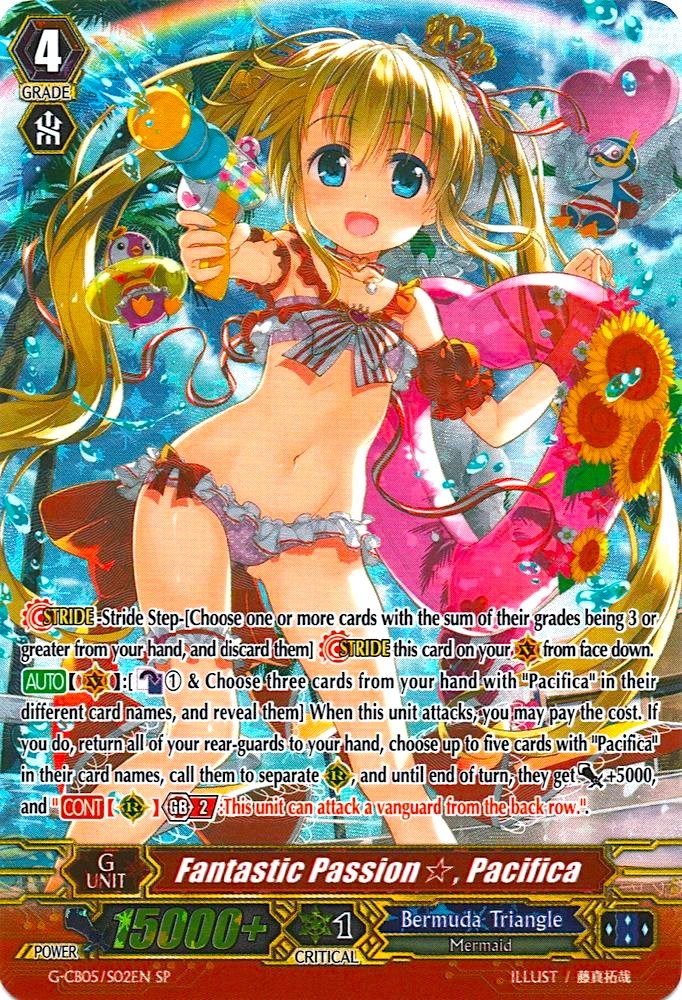 Fantastic Passion, Pacifica (SP) - G-CB05: Prismatic Divas - Cardfight Vanguard