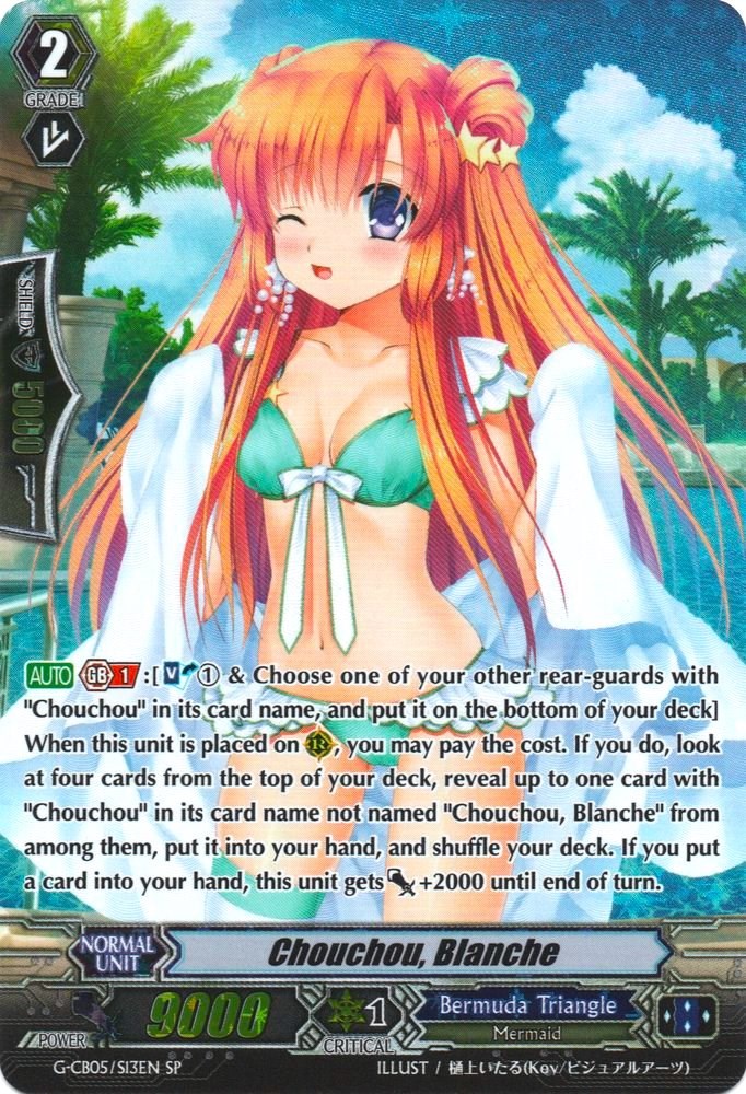 Chouchou, Blanche (SP) - G-CB05: Prismatic Divas - Cardfight Vanguard