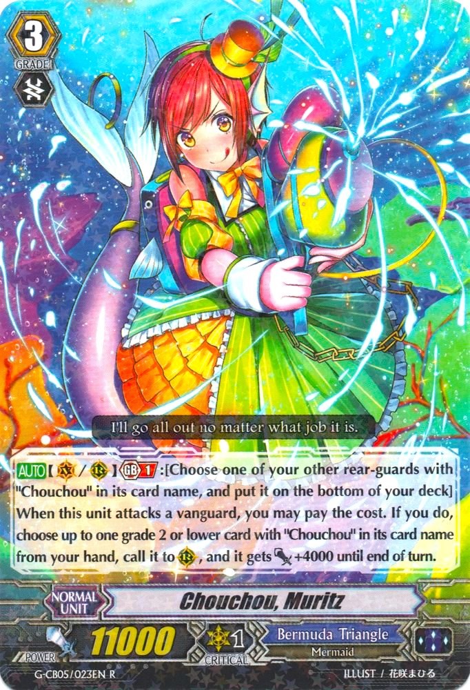 Chouchou, Muritz - G-CB05: Prismatic Divas - Cardfight Vanguard