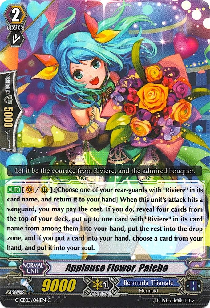 Applause Flower, Palche - G-CB05: Prismatic Divas - Cardfight Vanguard