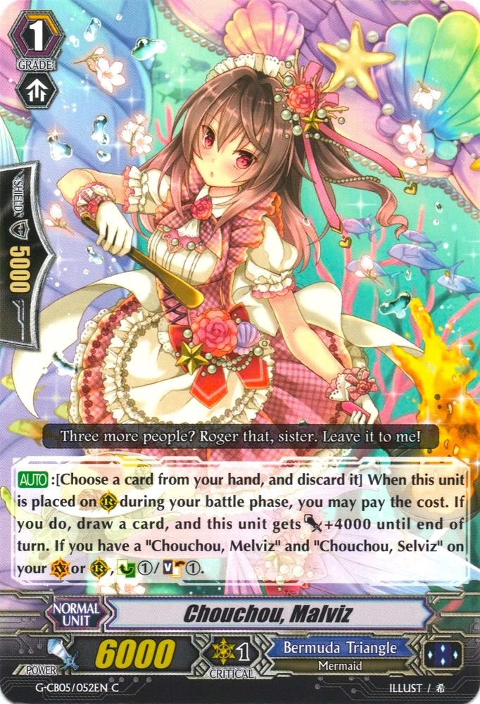 Chouchou, Malviz - G-CB05: Prismatic Divas - Cardfight Vanguard