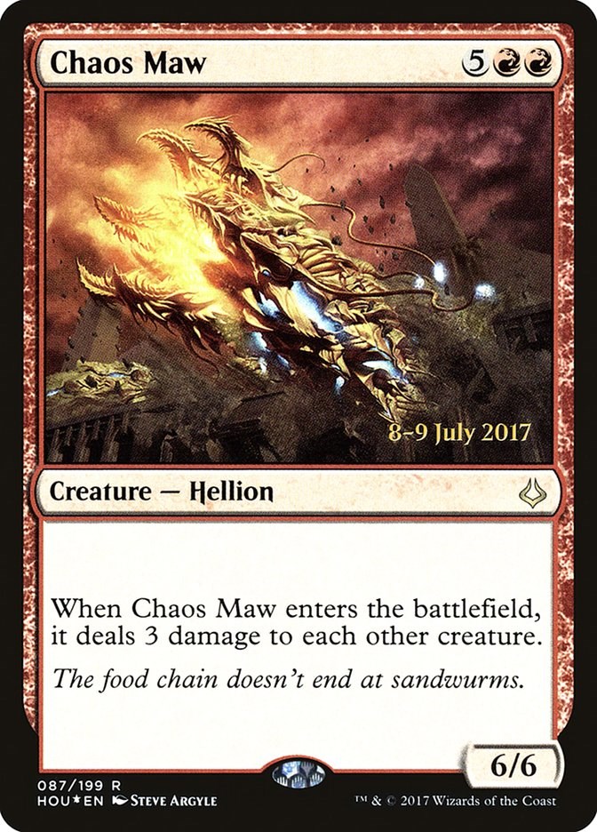 Chaos Maw - Prerelease Cards - Magic: The Gathering