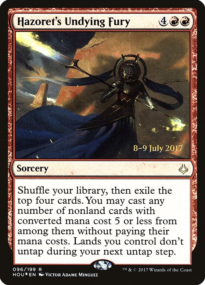 Hazoret's Undying Fury - Prerelease Cards - Magic: The Gathering