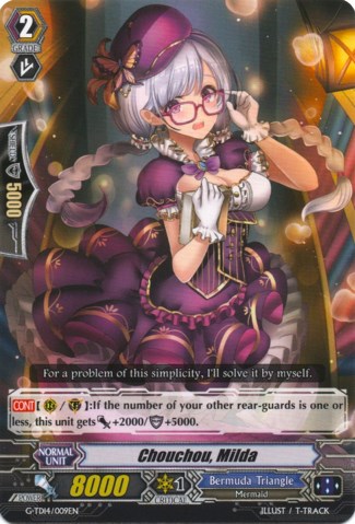 Chouchou, Milda - G-TD14: Debut of the Divas - Cardfight Vanguard