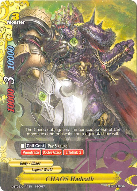 CHAOS Hadeath - Chaos Control Crisis - Future Card BuddyFight