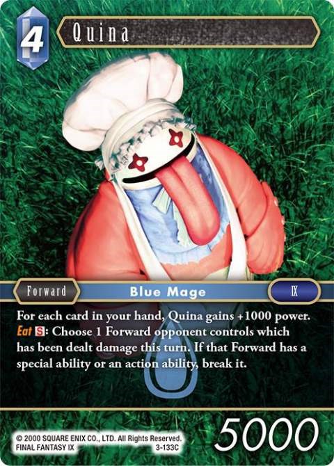 Quina - 3-133C - Deck Exclusive Cards - Final Fantasy TCG