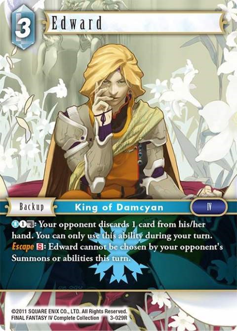 Edward - Opus III - Final Fantasy TCG