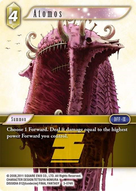 Atomos - Opus III - Final Fantasy TCG