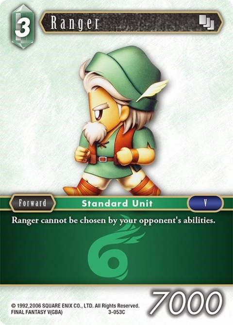 Ranger - Opus III - Final Fantasy TCG