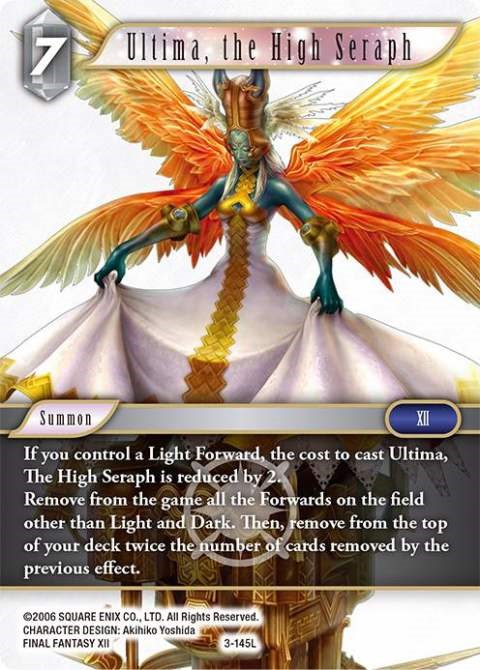 Ultima, the High Seraph - Opus III - Final Fantasy TCG