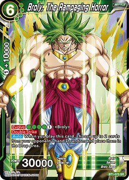 Broly, The Rampaging Horror - Galactic Battle - Dragon Ball Super: Masters