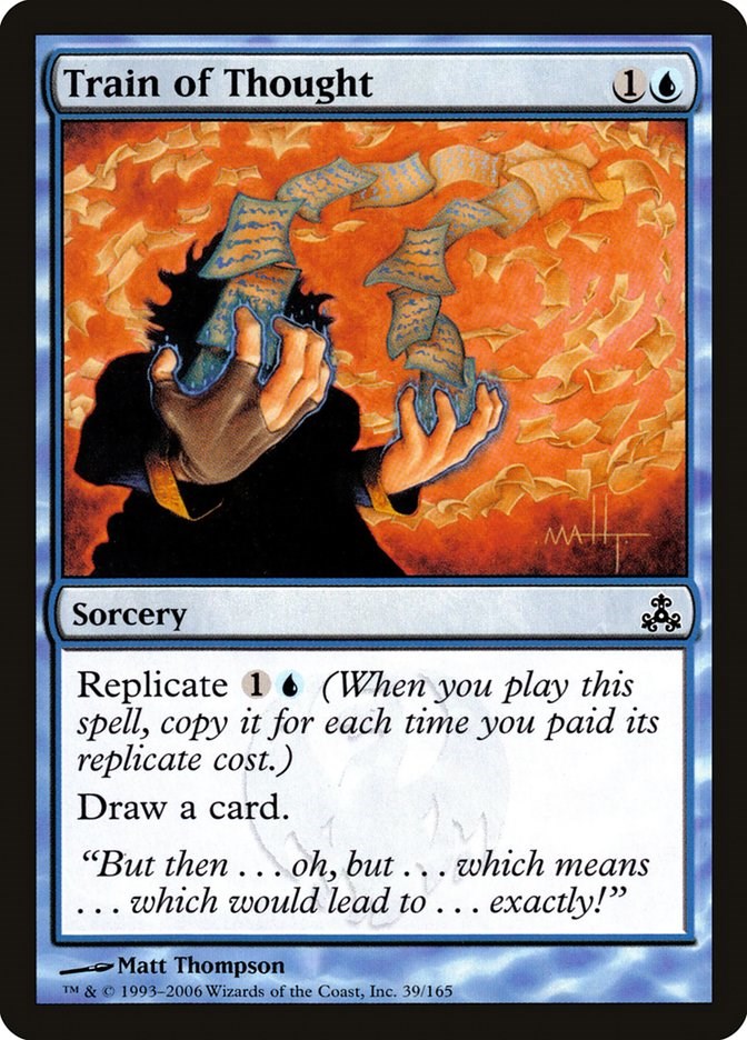 Train of Thought - Guildpact - Magic: The Gathering