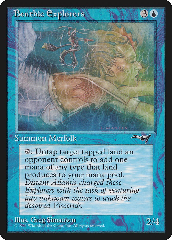 Benthic Explorers - Alliances - Magic: The Gathering
