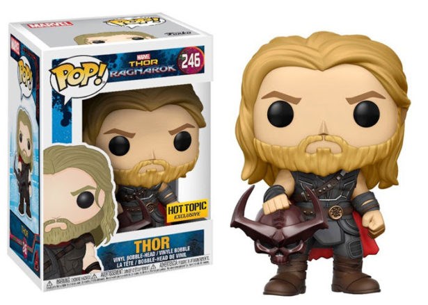 Thor: Ragnarok - Thor (With Helmet) (Hot Topic Exclusive) - Pop! Vinyl ...