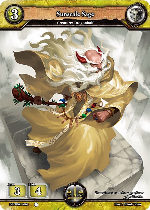 Sunscale Sage - TD01: Shadow Legion - Dragoborne