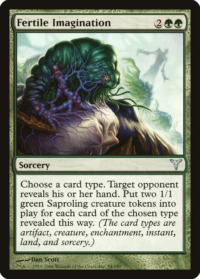 Fertile Imagination - Dissension - Magic: The Gathering